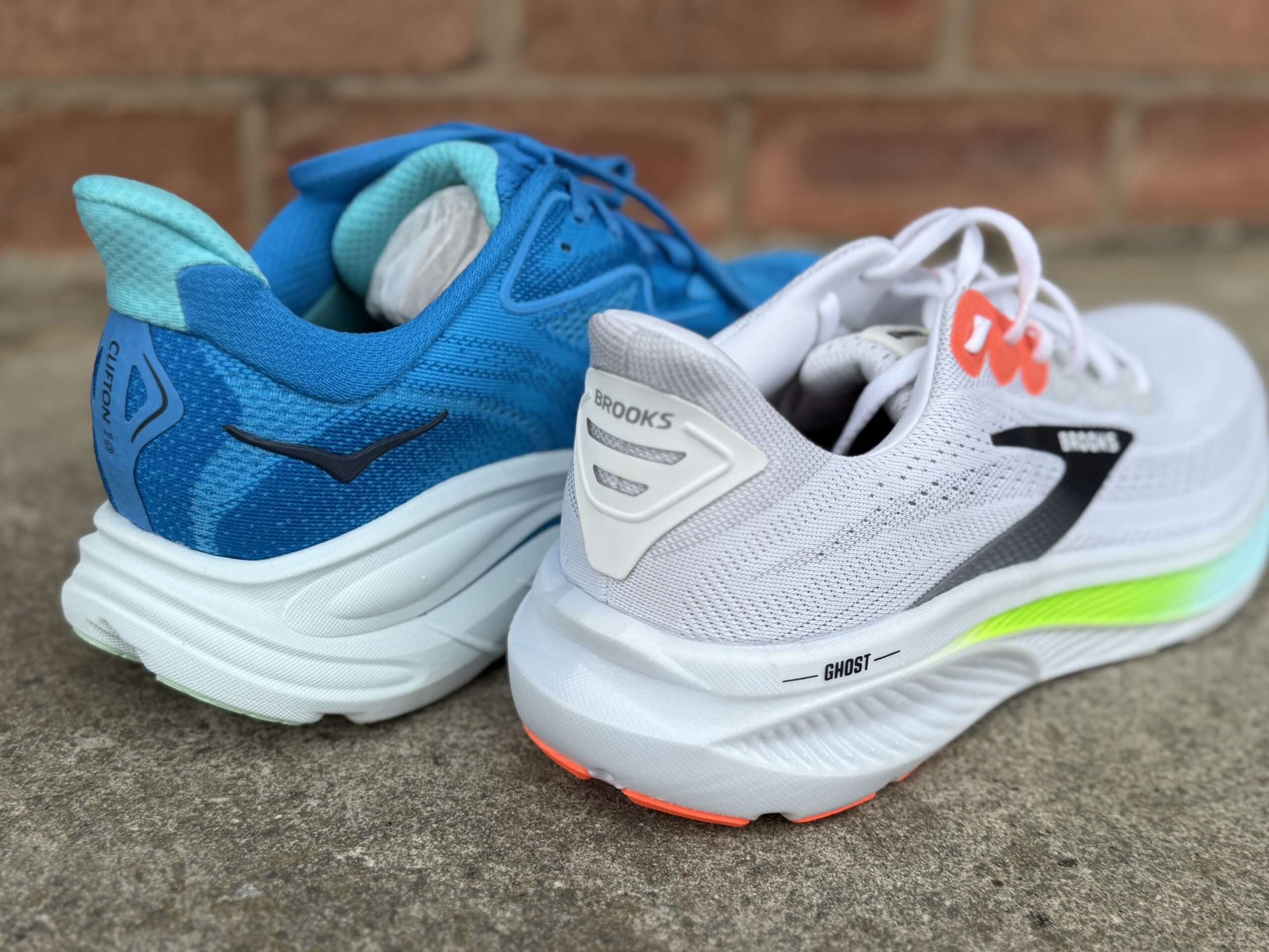 Brooks Ghost 17 vs HOKA Clifton 10 - Cushioned Neutral Daily Trainers ...